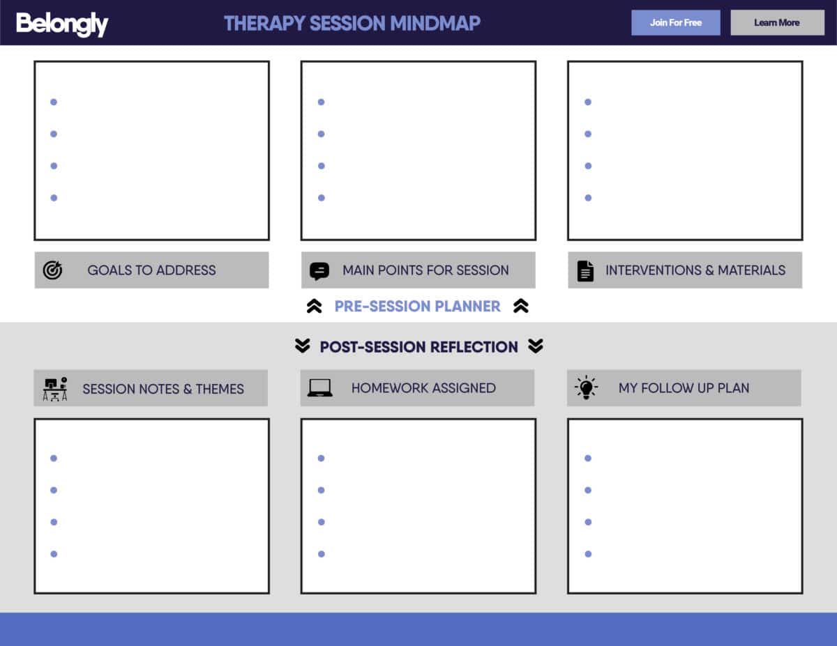 The Belongly Therapy Planner | Belongly